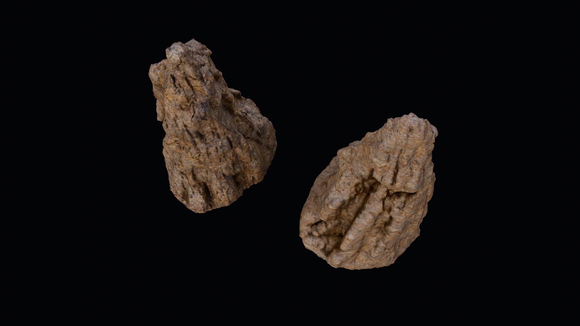 3D model big termite mound VR / AR / low-poly | CGTrader