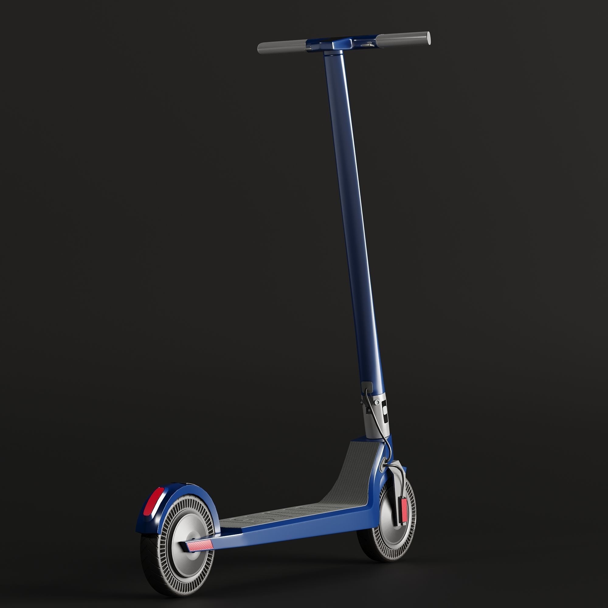 Electric Scooter - Full Process and 3d Models 3D model | CGTrader