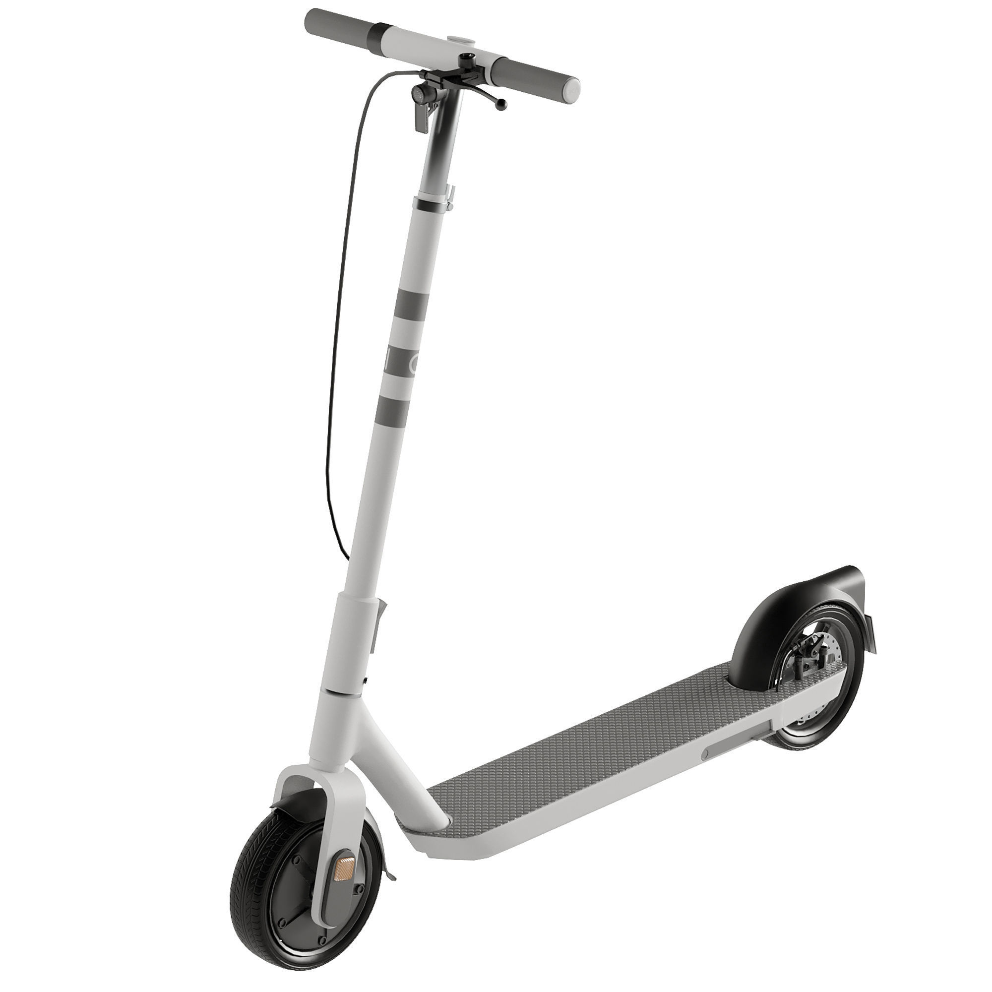 Electric Scooter - Full Process and 3d Models 3D model | CGTrader