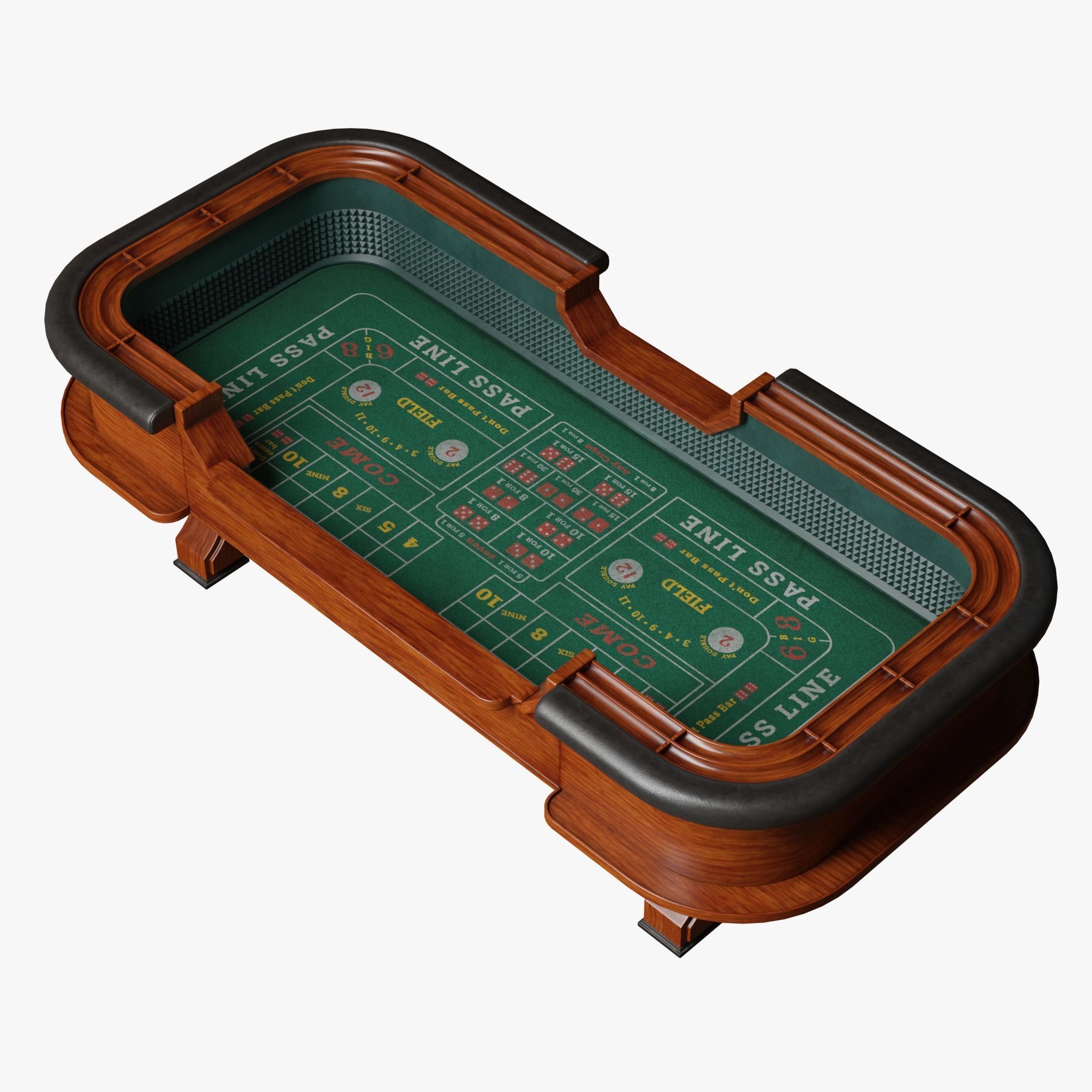 3D model Craps Table 3D VR / AR / low-poly | CGTrader