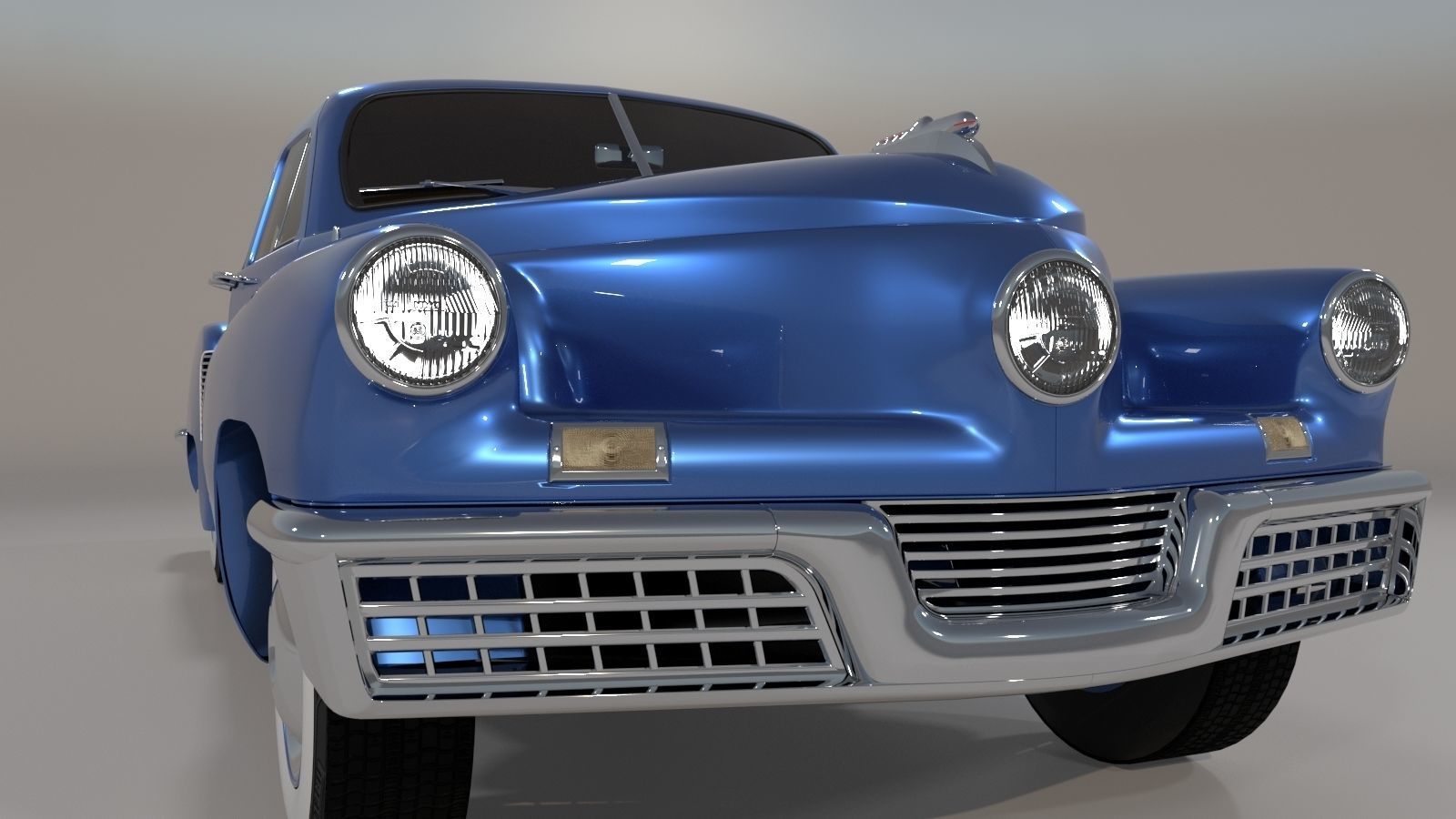 Tucker Torpedo High Poly 3D model | CGTrader
