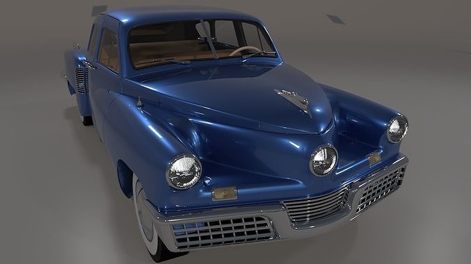 Tucker Torpedo High Poly 3D model | CGTrader