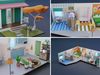 3D model Low Poly Retro Apartments Interiors Pack VR / AR / low-poly ...