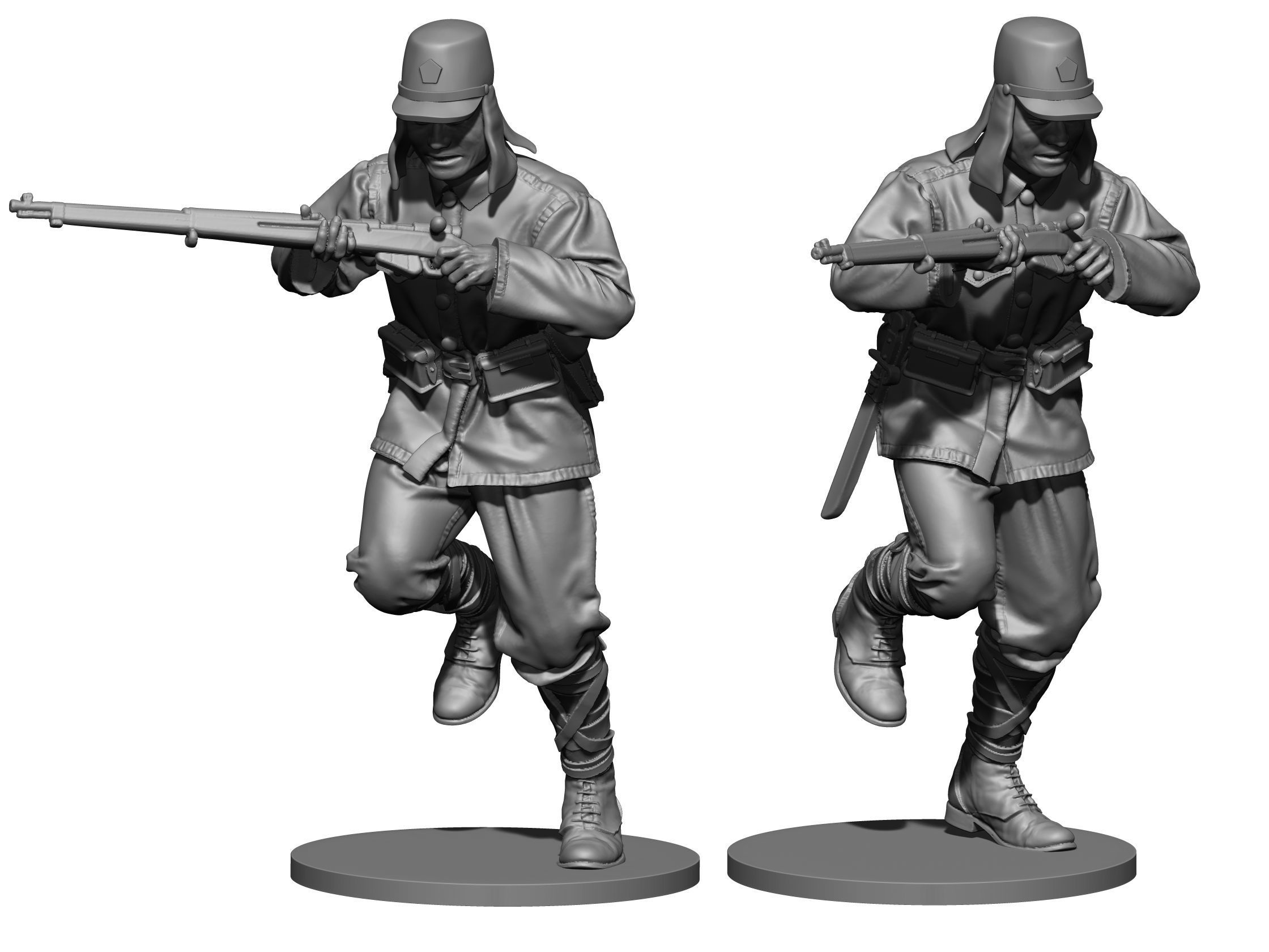 Japan soldier ww2 3D model 3D printable | CGTrader