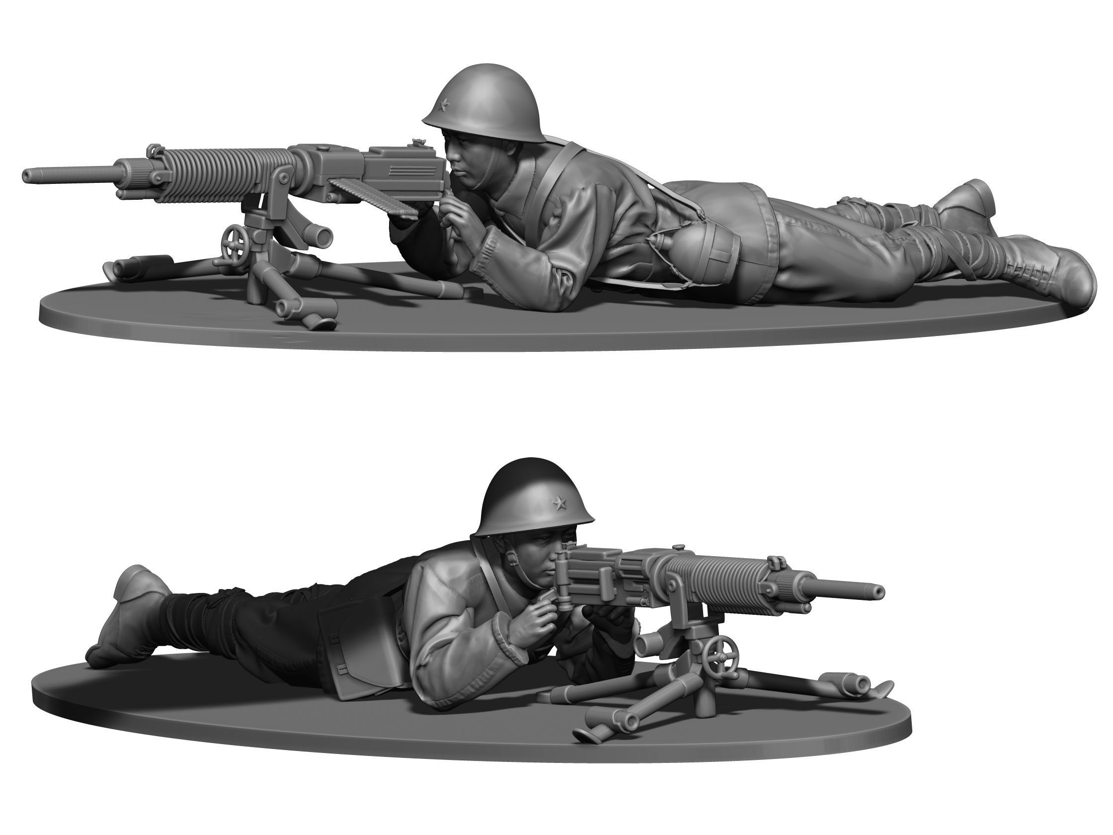Japan soldier ww2 3D model 3D printable | CGTrader