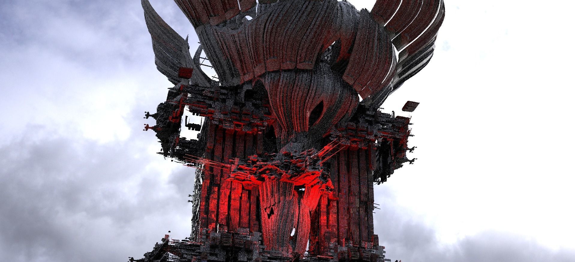 Galactic Senate Ship City 3D model | CGTrader