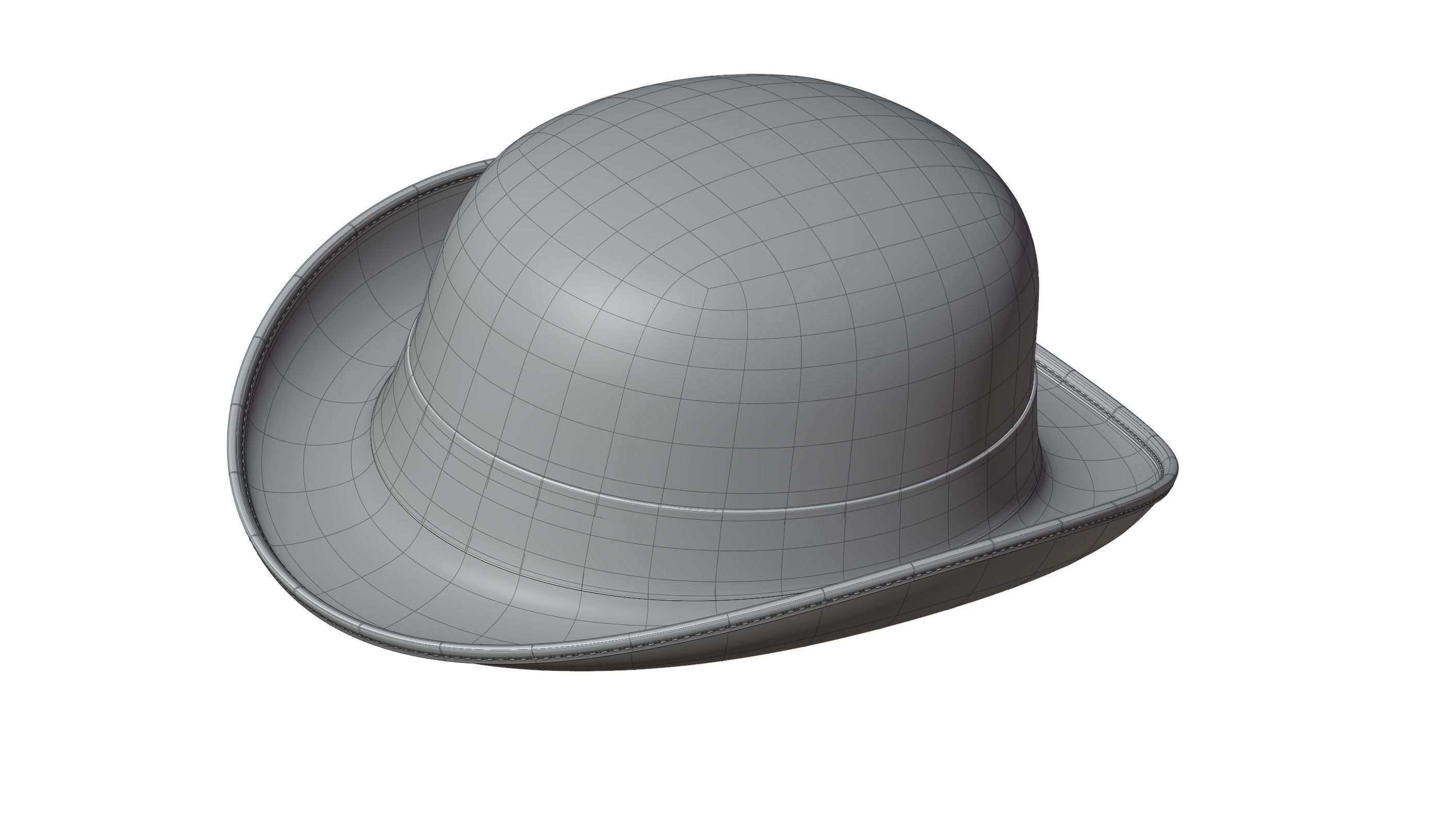 Bowler Hat 3D model | CGTrader