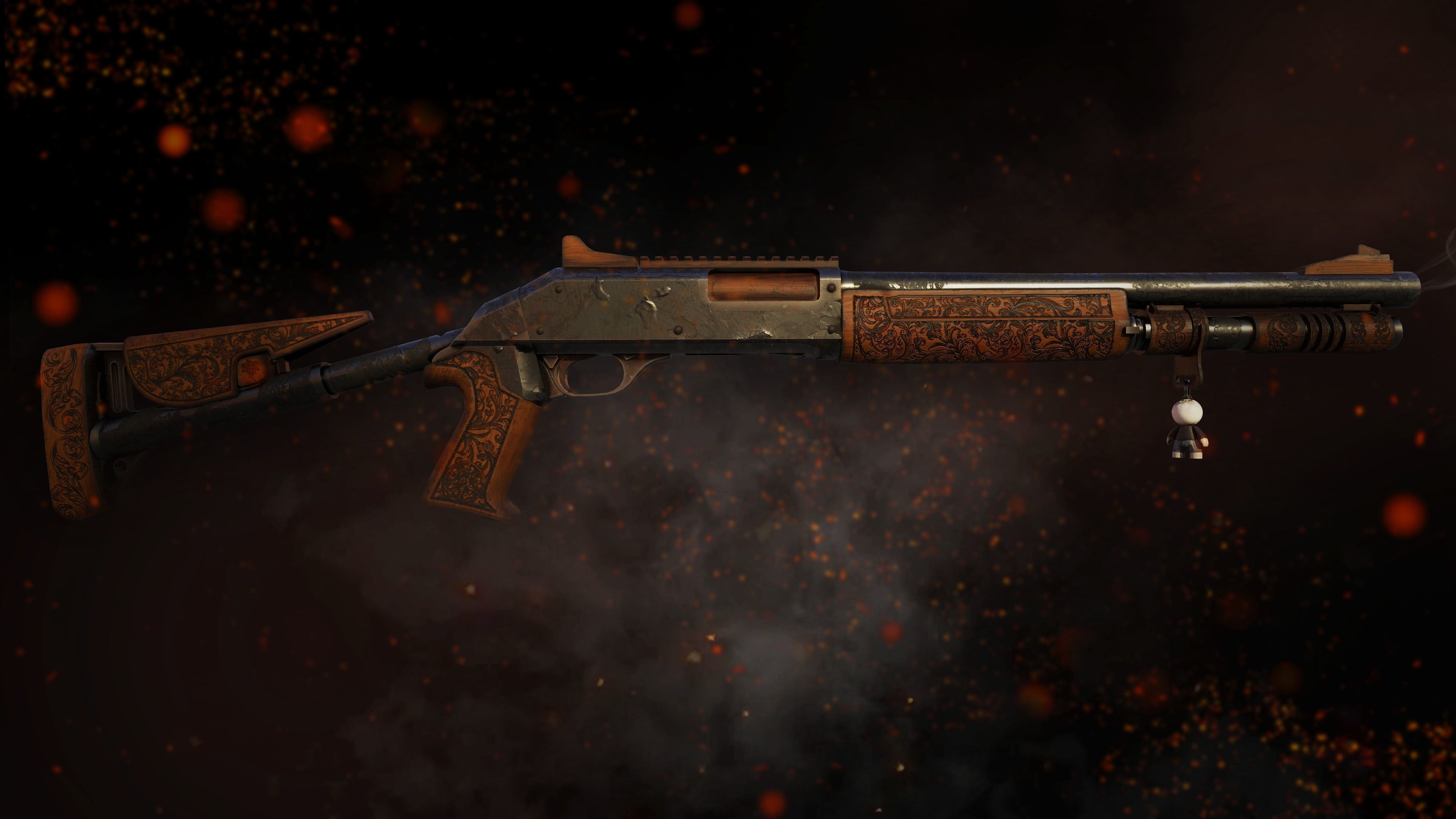 3D model Custom Benelli M4 Tactical Shotgun VR / AR / low-poly | CGTrader