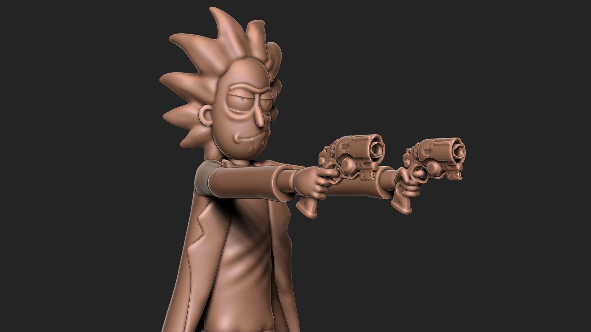 Rick and Morty 3D model 3D printable | CGTrader