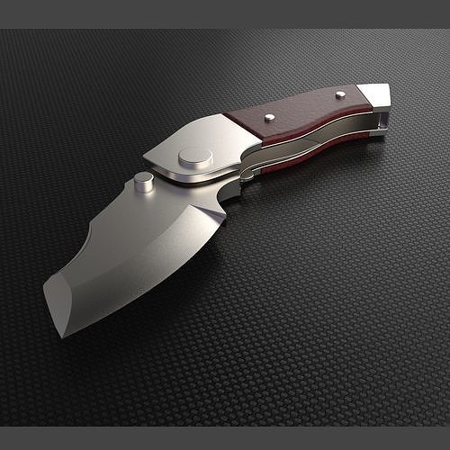 hand knife 3D model 3D printable | CGTrader