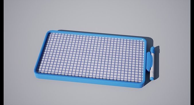 3D model Plastic Slate VR / AR / low-poly | CGTrader