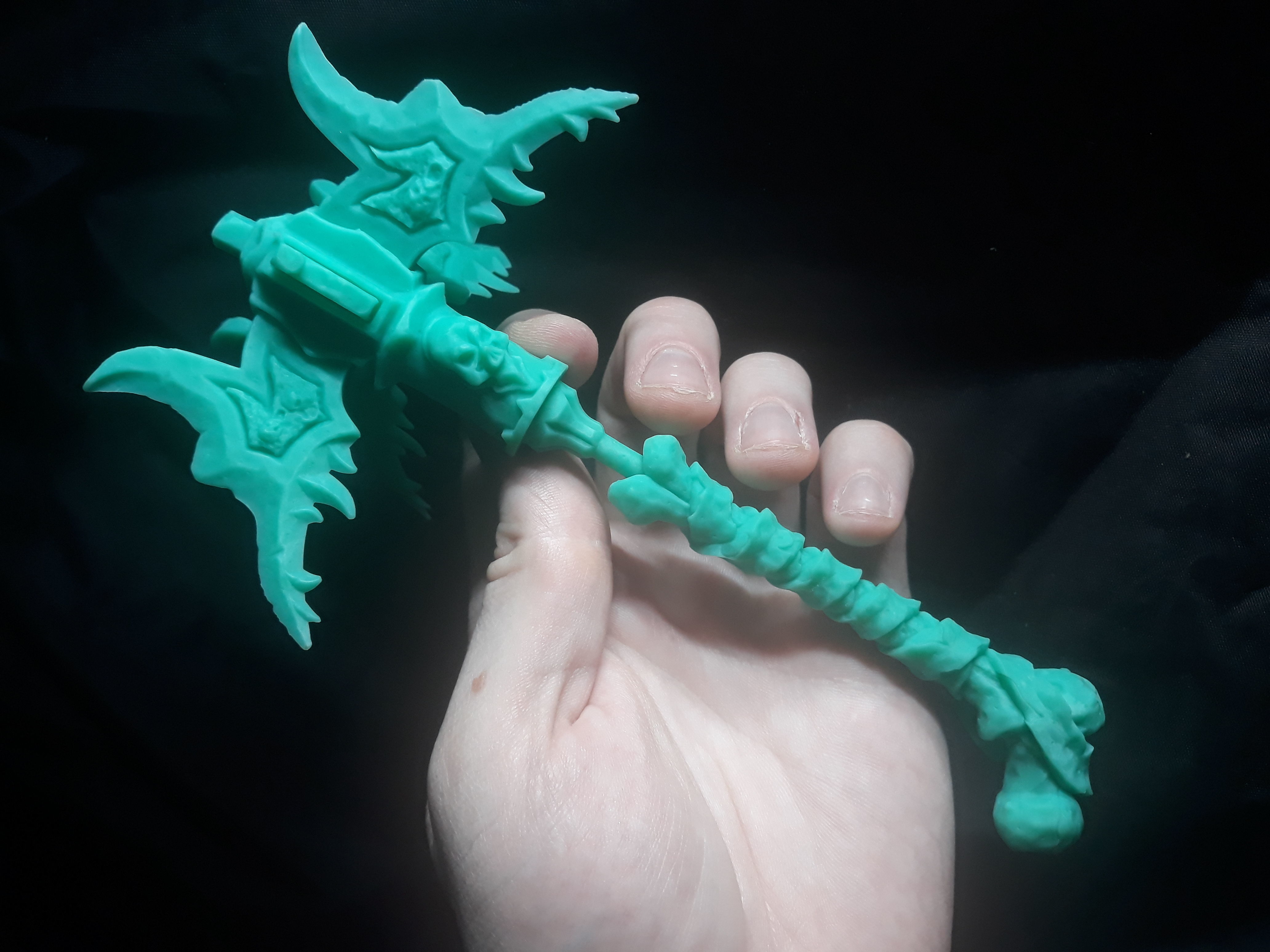 Undead mace 3d print 3D model 3D printable | CGTrader