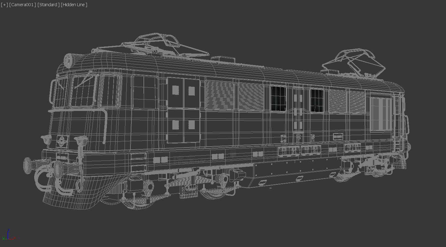 Locomotives pack 3D model | CGTrader