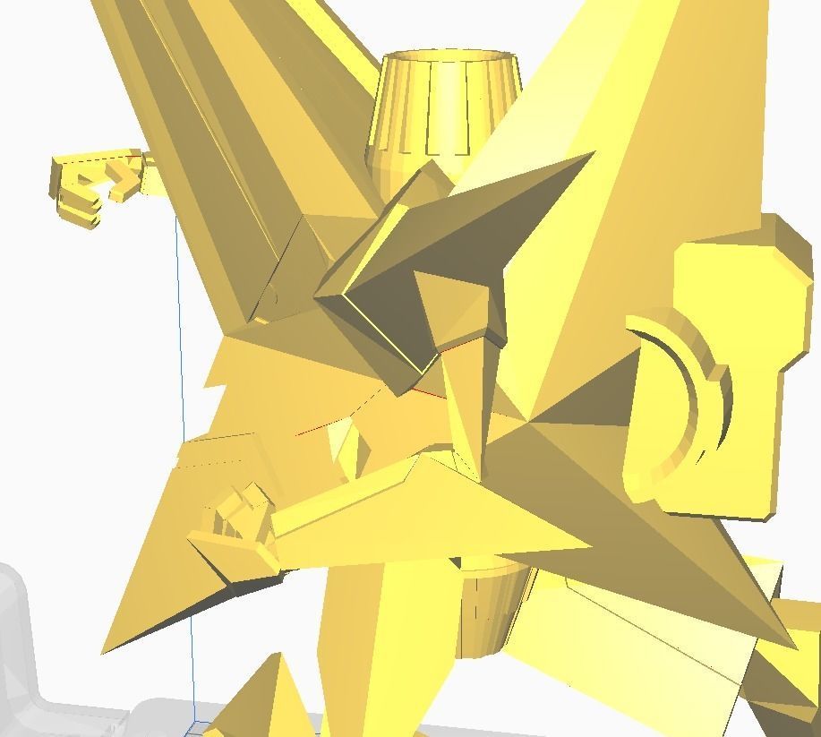 King Kittan Gurren Lagann 3D model 3D printable | CGTrader