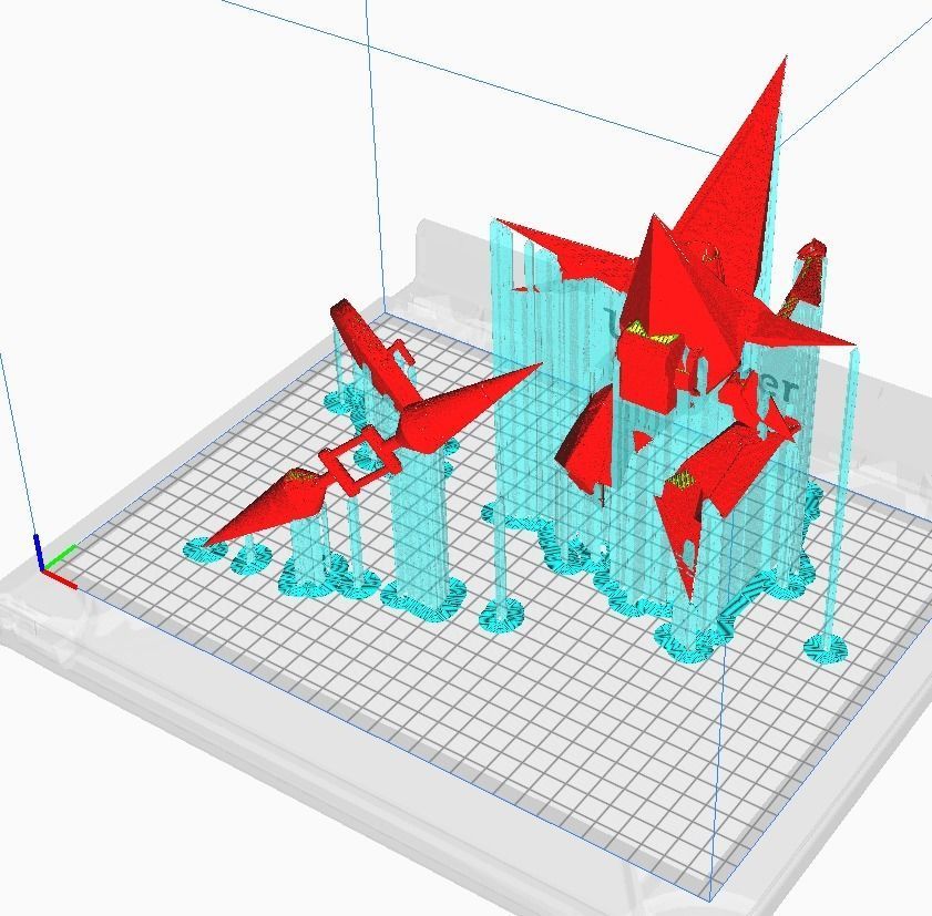 King Kittan Gurren Lagann 3D model 3D printable | CGTrader