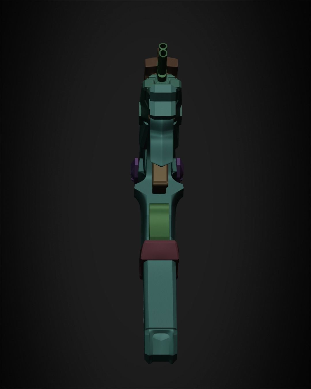 Overwatch 2 Sombra Gun for Cosplay 3D model 3D printable | CGTrader