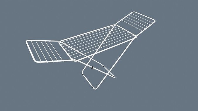 Clothes Drying Stand 3D model | CGTrader