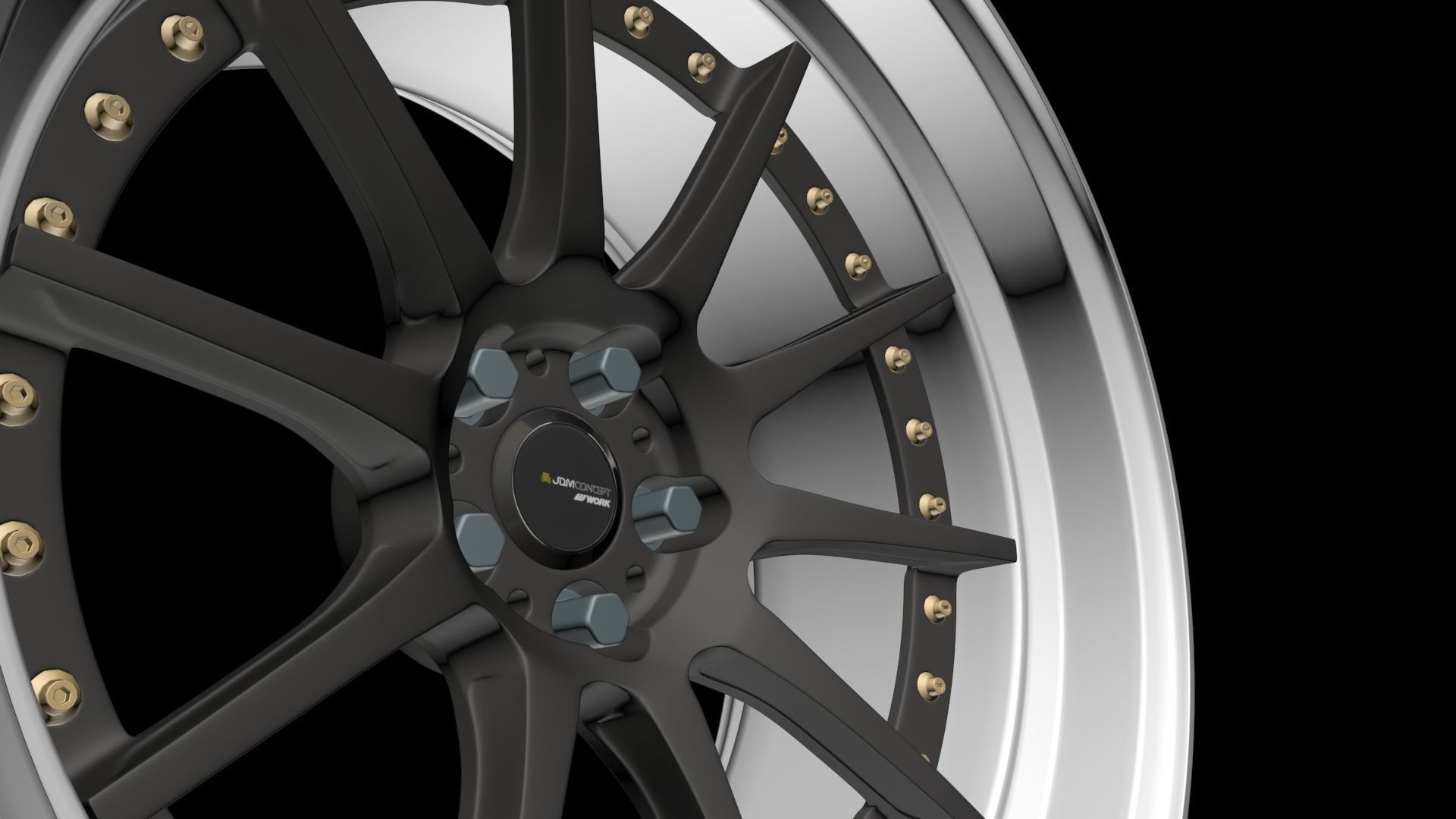 Work - JDM Concept GTX 3P 3D model | CGTrader