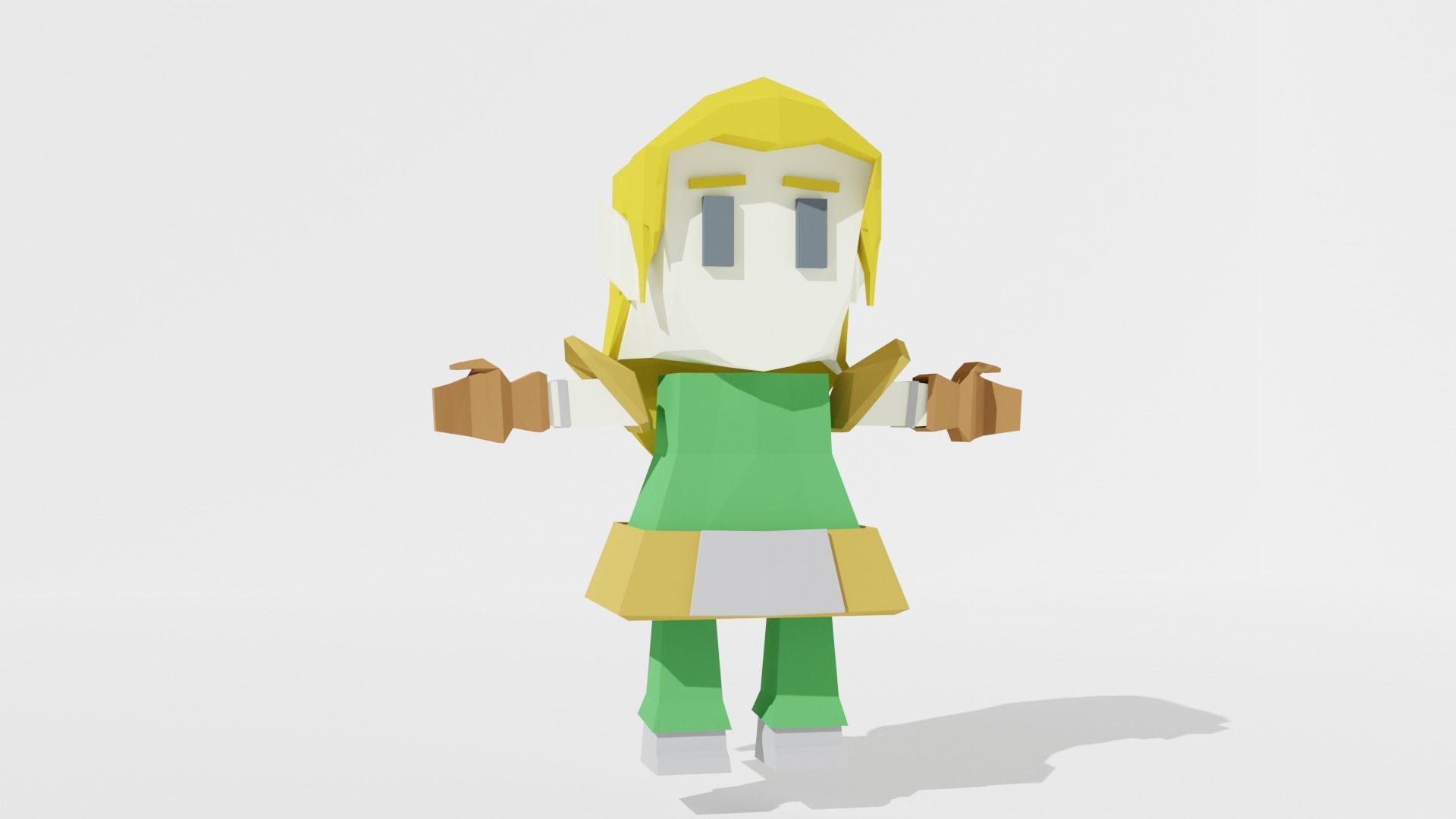 3D model Low poly character VR / AR / low-poly | CGTrader