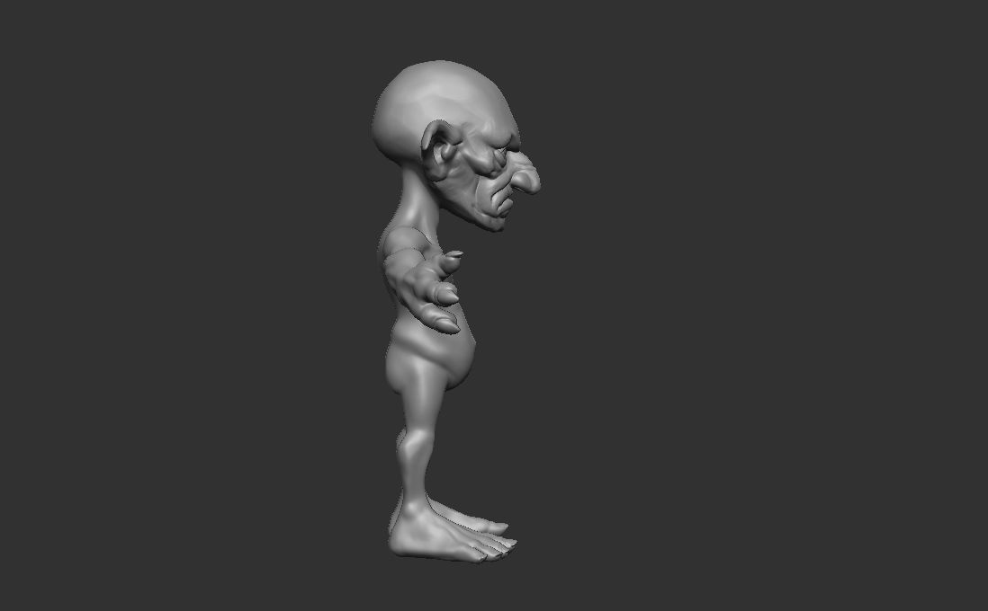 Goblin Base 3D model | CGTrader