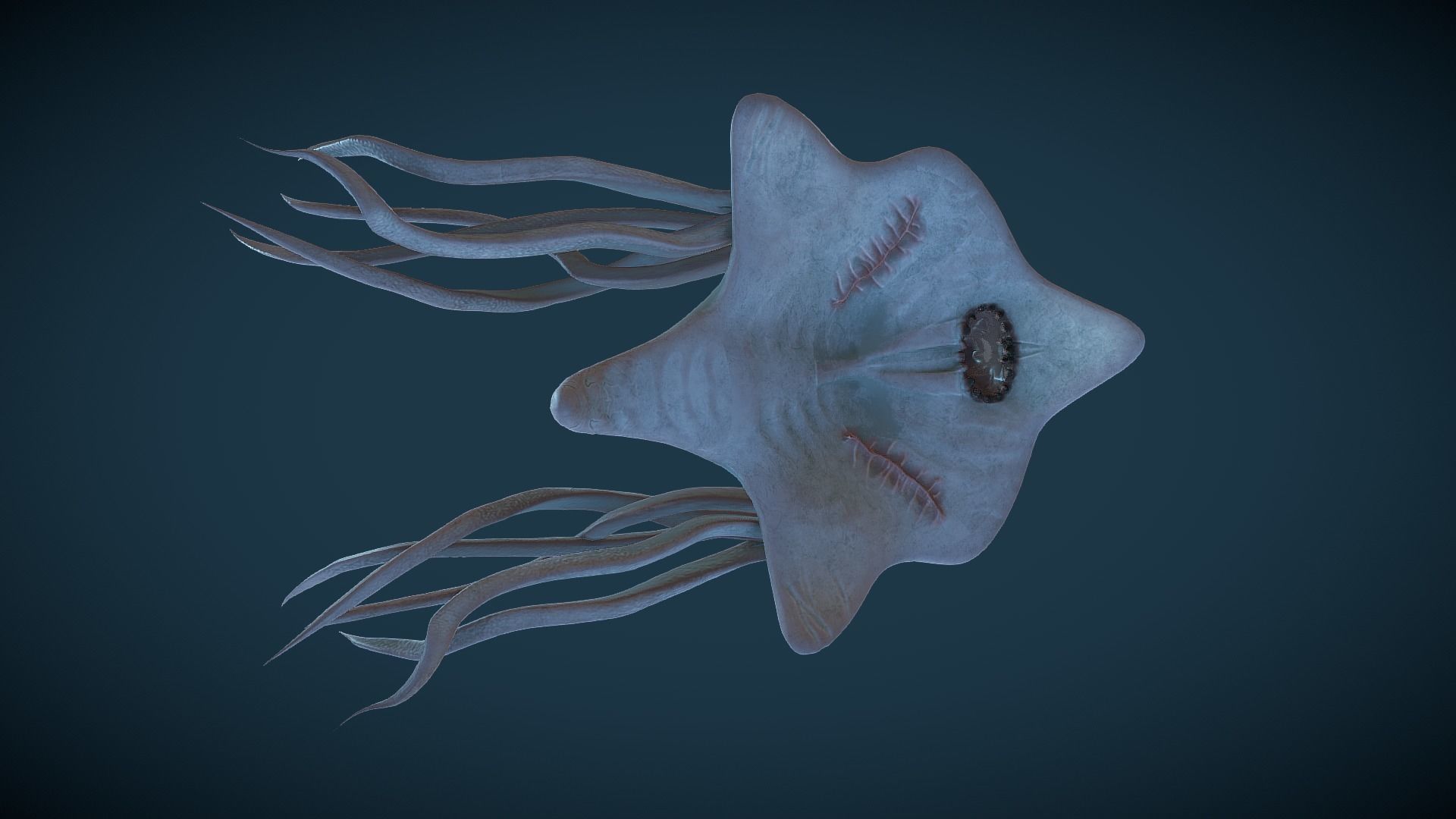 3D model Ancient Deep Sea Creature VR / AR / low-poly | CGTrader