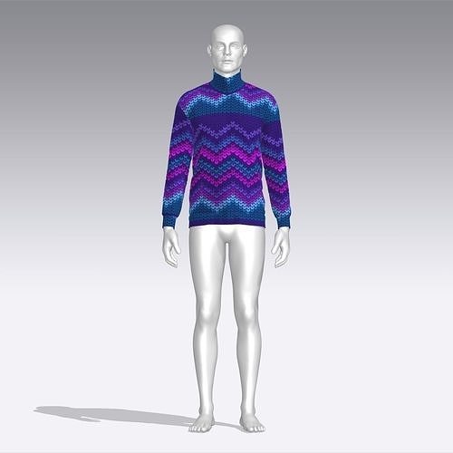3D model Sweater VR / AR / low-poly | CGTrader