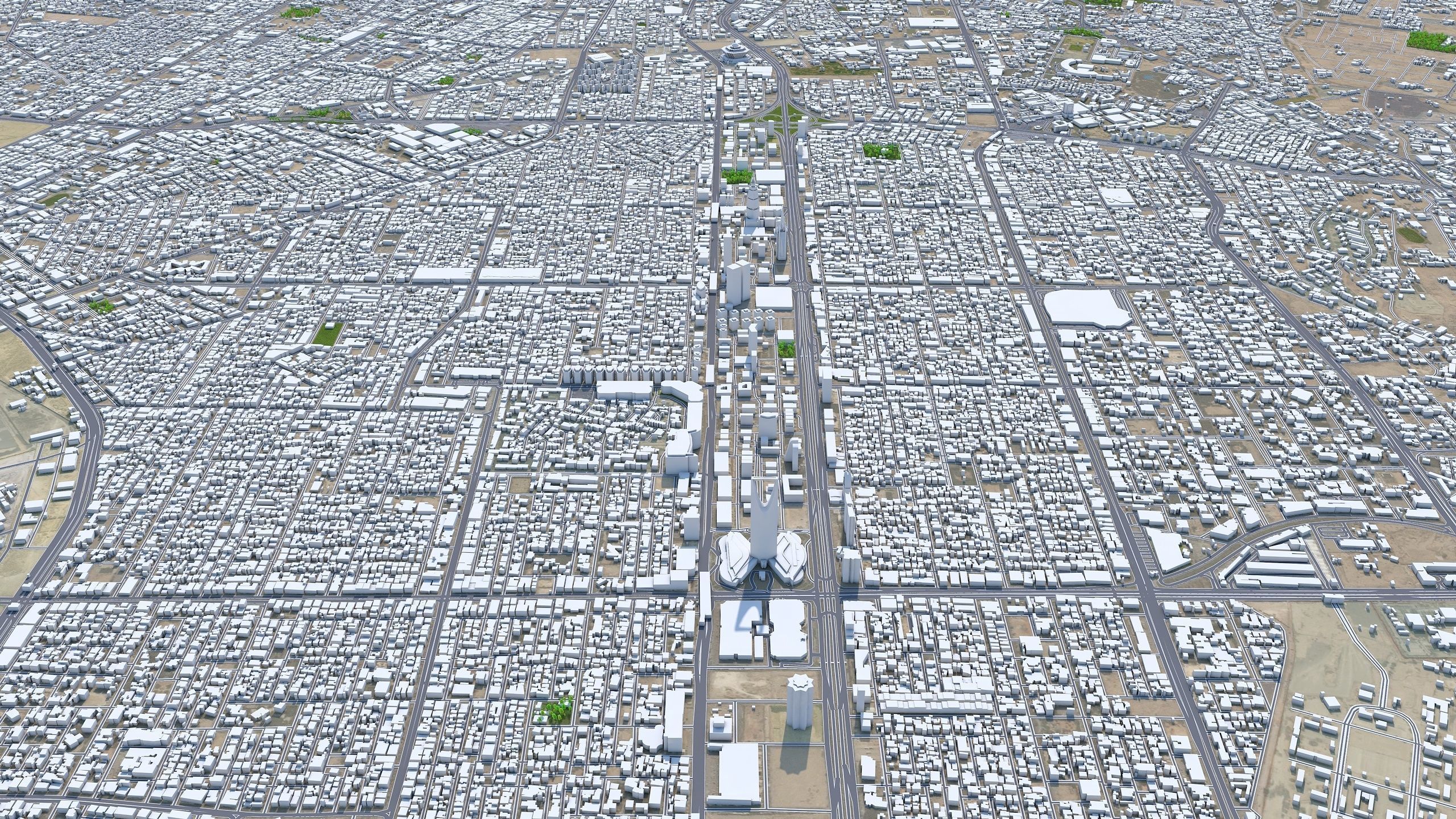 3D model Riyadh City Saudi Arabia VR / AR / low-poly | CGTrader