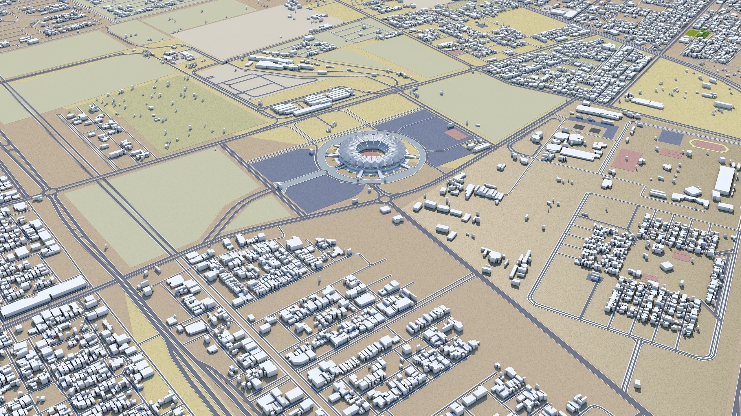 3D model Riyadh City Saudi Arabia VR / AR / low-poly | CGTrader