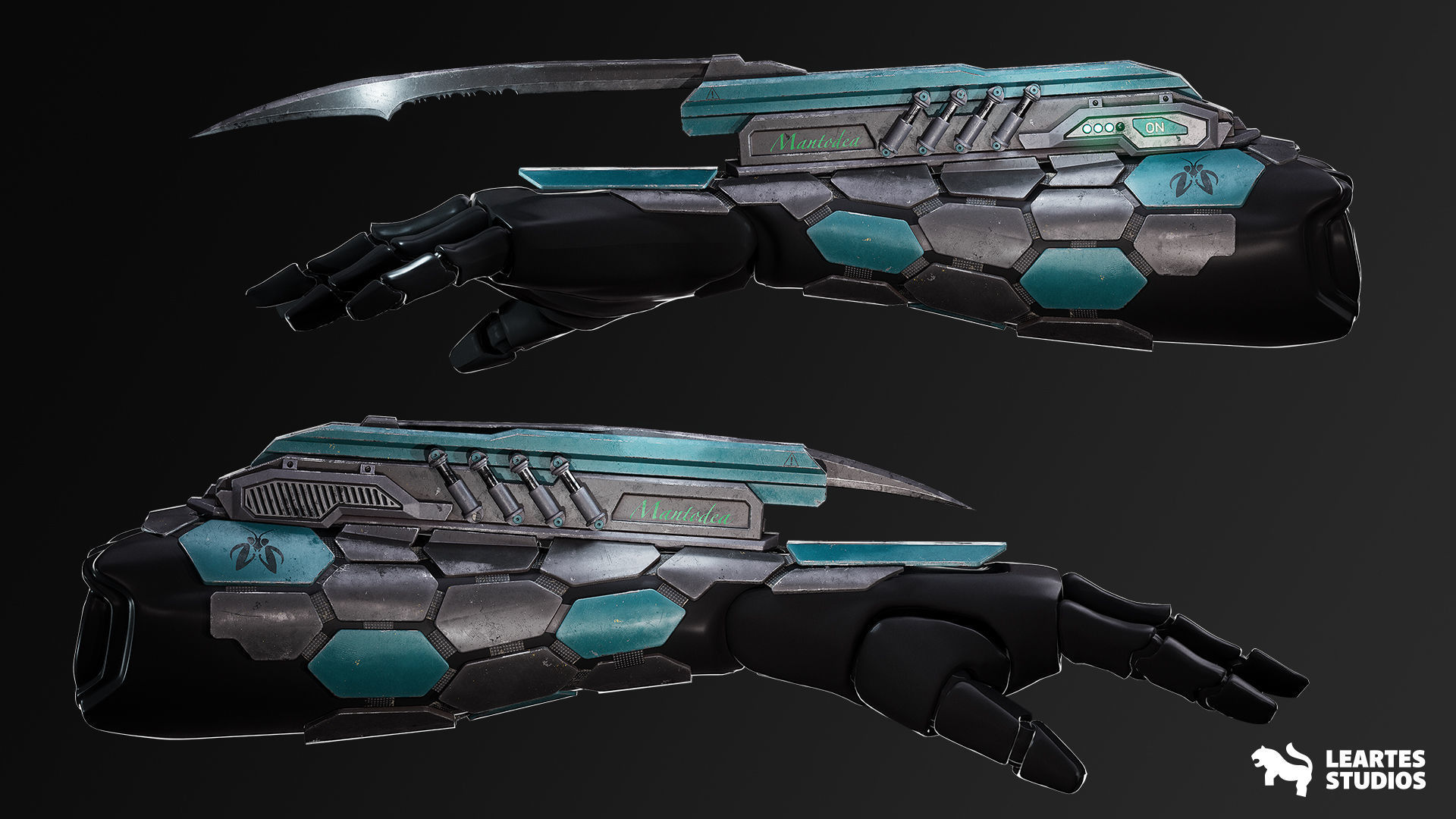 3D model Cyberpunk Melee Weapons VR / AR / low-poly | CGTrader