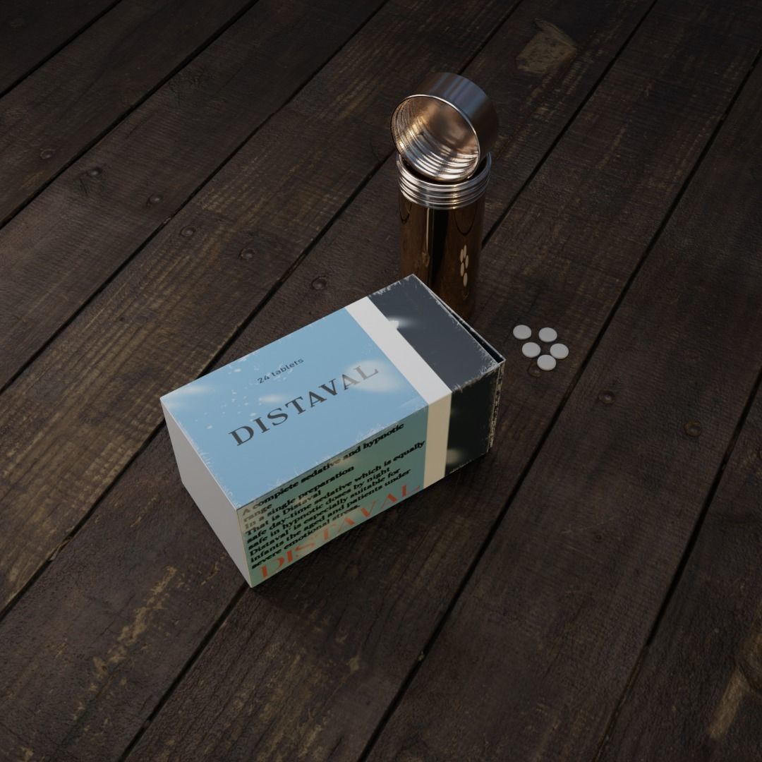 Medicine Packaging and bottle 3D model | CGTrader