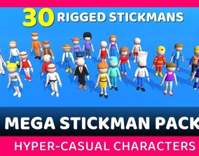 Hypercasual 3D Models | CGTrader
