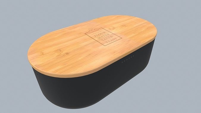 BAMBOO LUNCH BOX 3D model | CGTrader