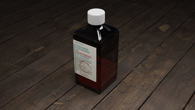 Promethazine bottle 3D model | CGTrader