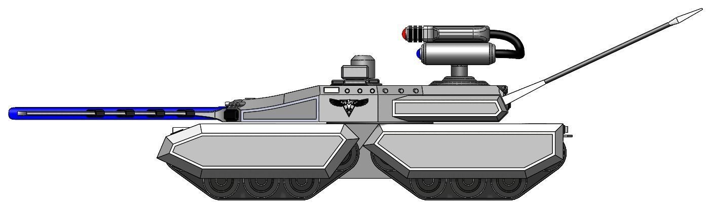 Guardian Tank free 3D model 3D printable | CGTrader