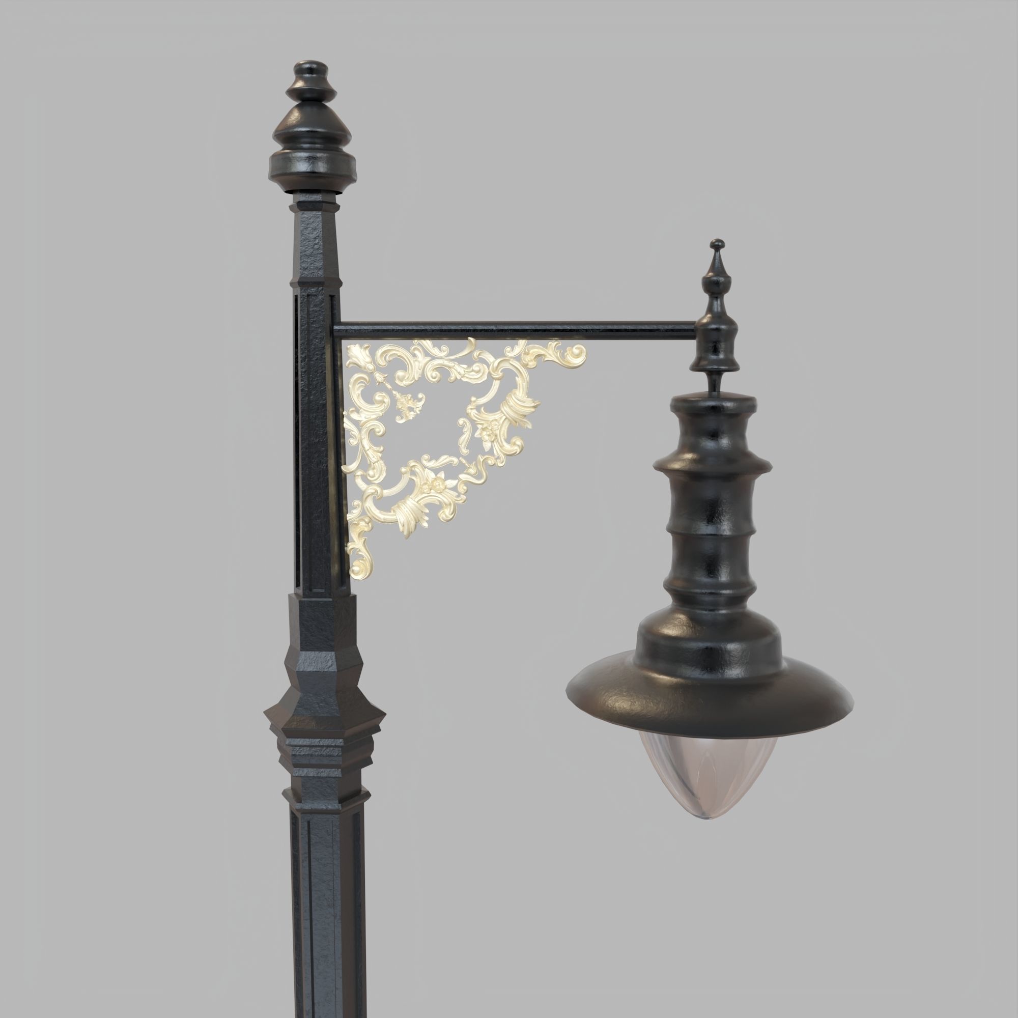 London Street Lamp 3D model | CGTrader