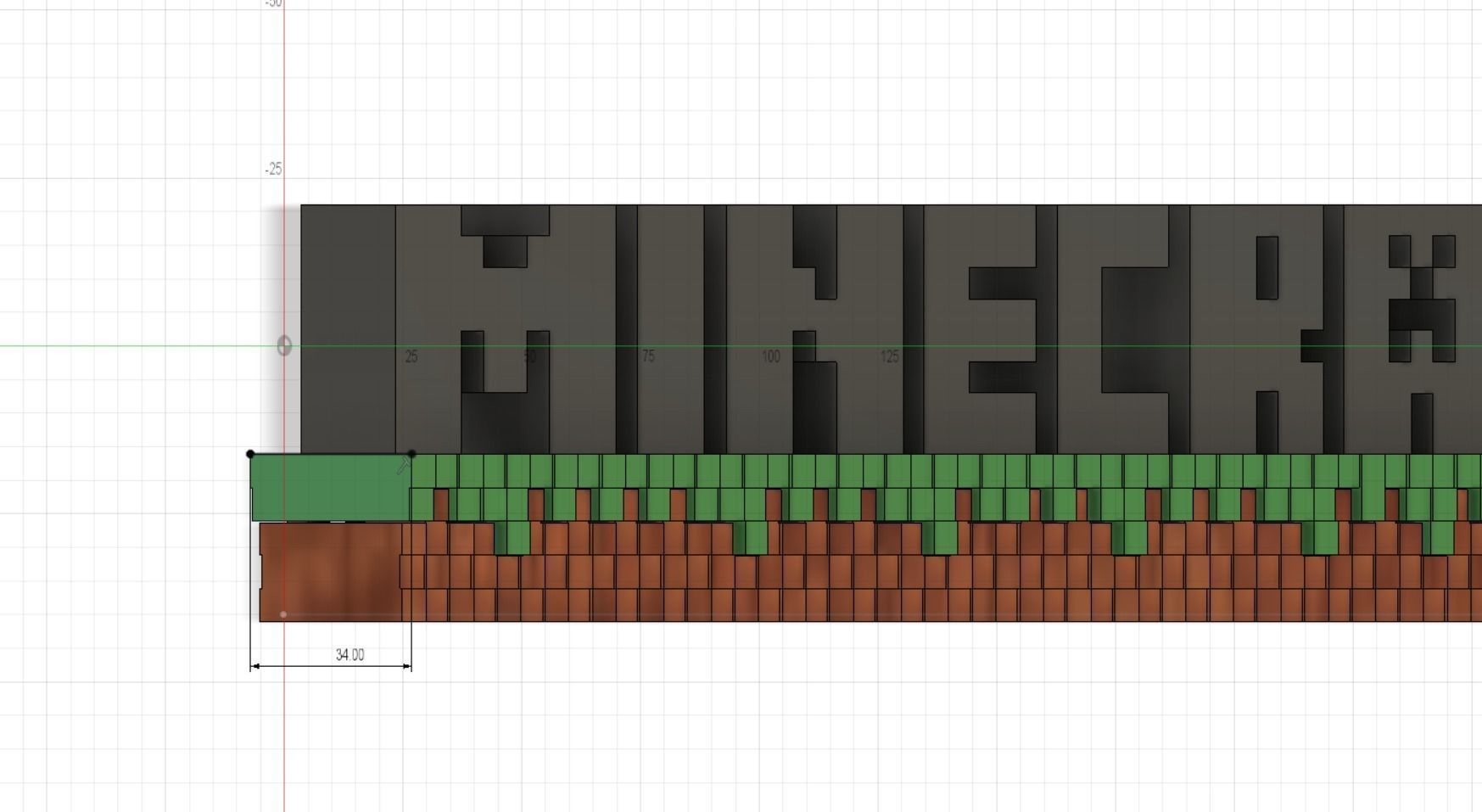 Logo Minecraft 3D model 3D printable | CGTrader