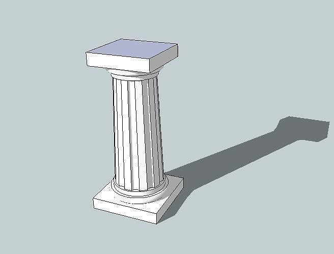 GREEK COLUMN free 3D model | CGTrader