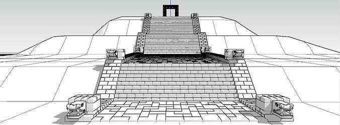 MAYAN AZTEC PORTAL 3D model | CGTrader