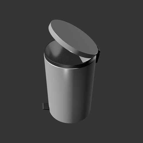 Trash Can 3D Model free 3D model | CGTrader