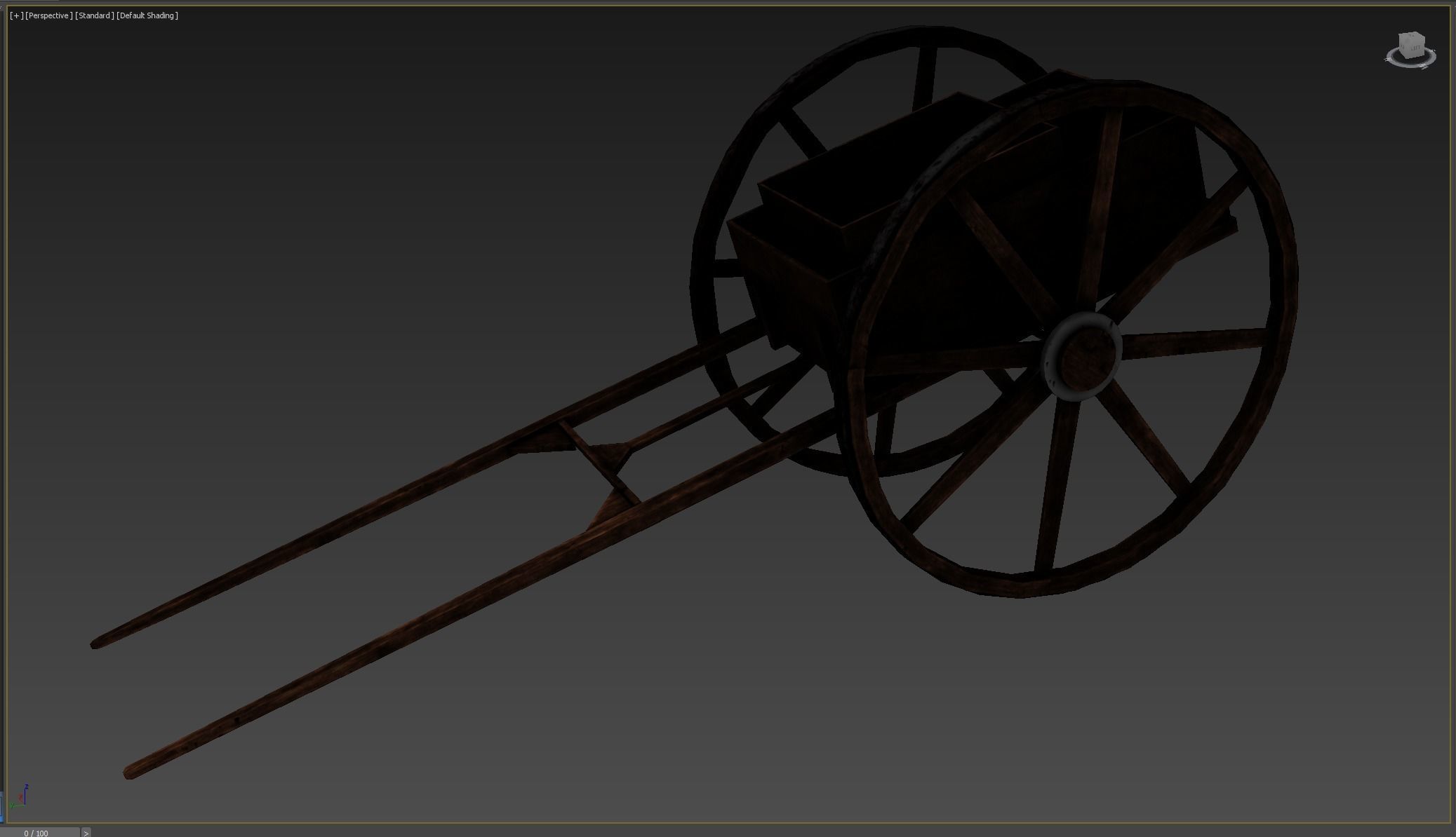 3D model Medieval Cart VR / AR / low-poly | CGTrader