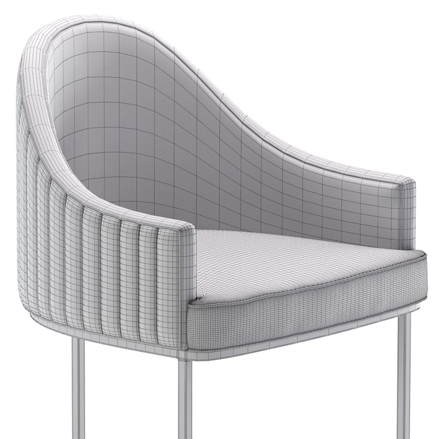 Chair Brooklyn by Cazarina Interiors 3D model | CGTrader