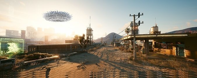 UFO in spike style in Blender 3d free VR / AR / low-poly 3D model ...