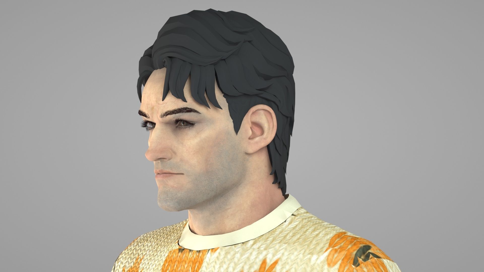 middle-aged uncle man realistic middle-aged male 3D model | CGTrader