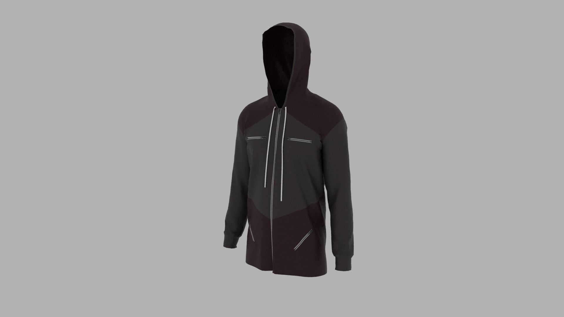 3D model Hoodie VR / AR / low-poly | CGTrader