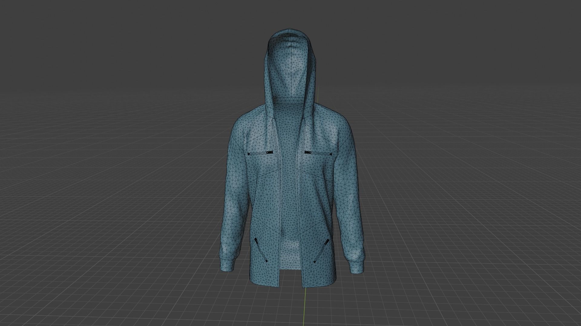 3D model Hoodie VR / AR / low-poly | CGTrader