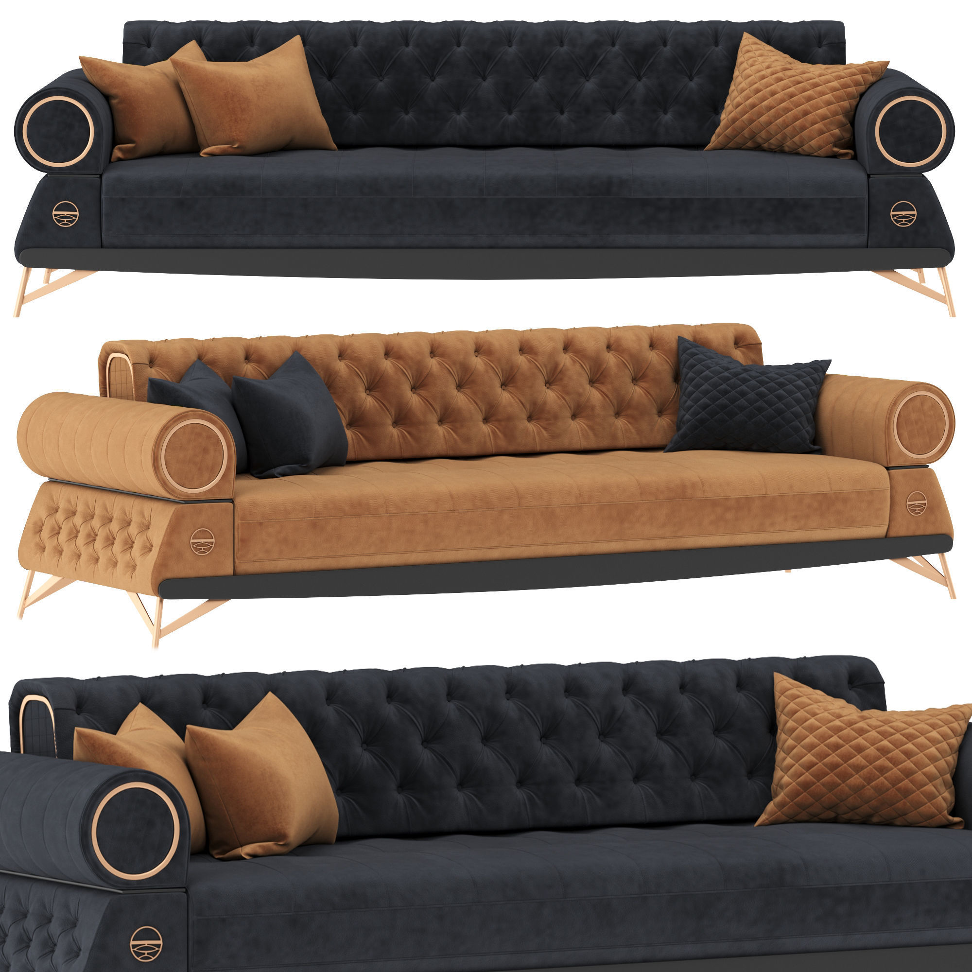 EFE SOFA SET 3D model | CGTrader