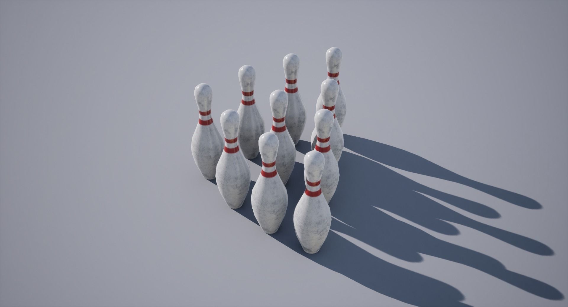 3D model Bowling Pin VR / AR / low-poly | CGTrader