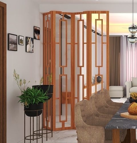 DINNING AND DRAWING AREA CNC PARTITION 3D model | CGTrader