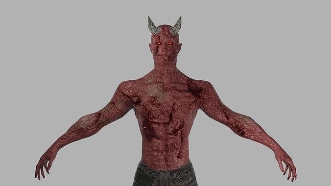 Demon devil 3D model | CGTrader