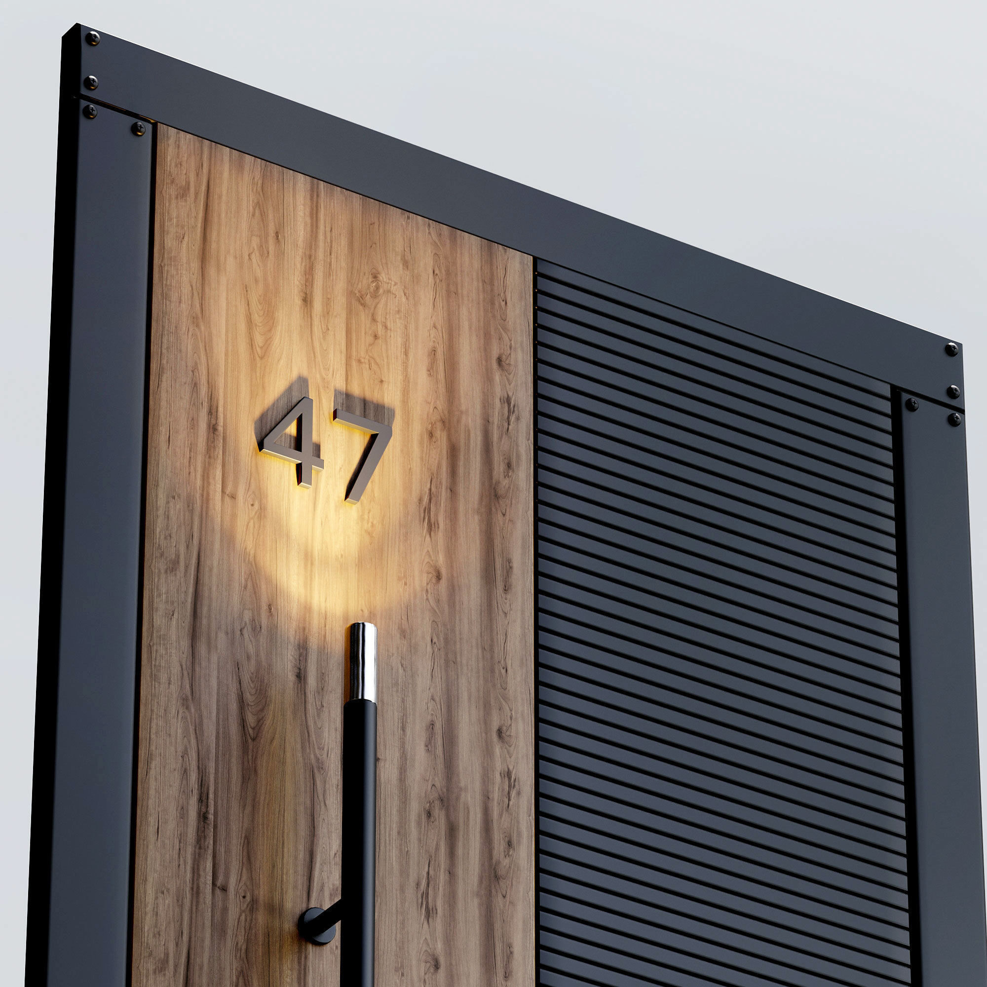 Flash Door Burkovsky 3D model | CGTrader